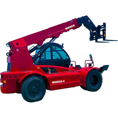 Self Adaptability Telescopic Handler Crane 500mm Stable Operations