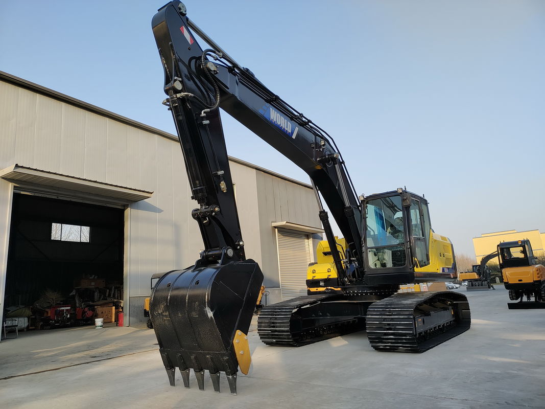 23 Tons Excavator 3.5-5km/H Max Digging Height 9-11m Max Dumping Height ...