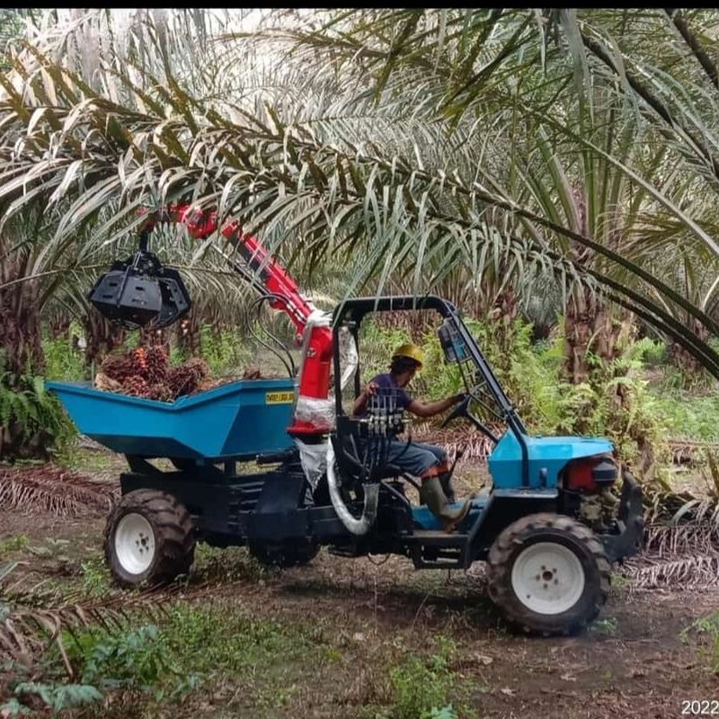 Open Cab Tractor for Palm Oil Plantations with PTO Speed 240-1340rpm ...