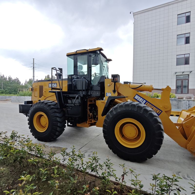 XCMG wheel loader excavator articulated front end loader 5 tons use for ...