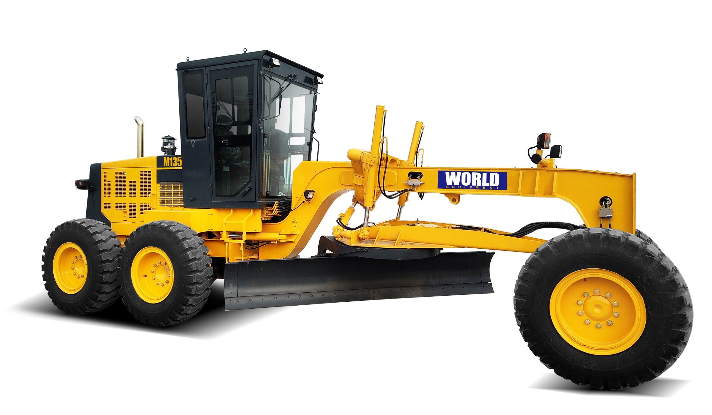 Hydraulic Lock Heavy Equipment Motor Grader Serviceable Small Motor Grader
