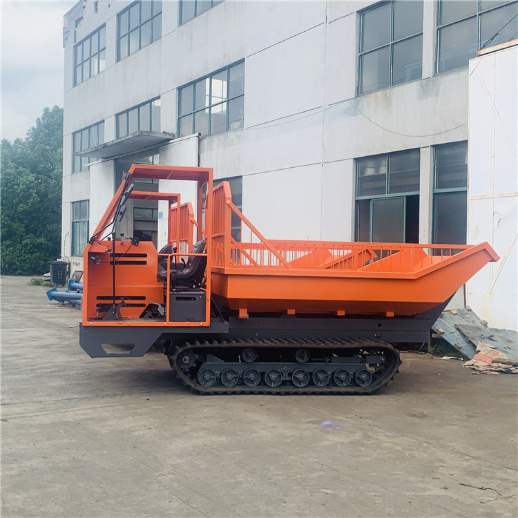 2800mm Crawler Mini Tractor Mini Crawler Carrier In Palm Oil Plantations
