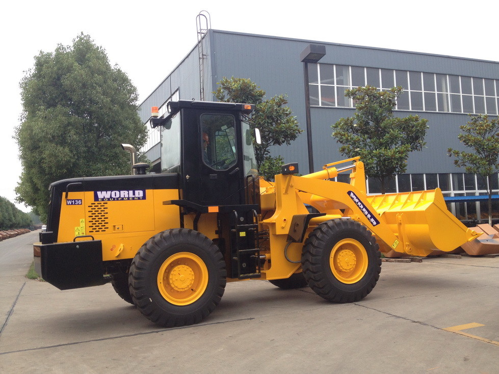 Direct Injection Front End Wheel Loader 3 Tons Lonking Wheel Loader