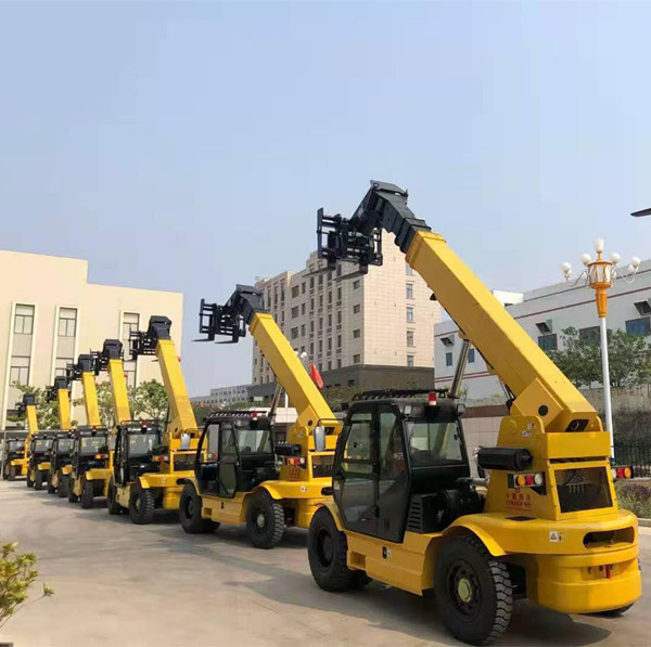 Hydraulic Telescopic Handler Forklift Versatility Maneuverability