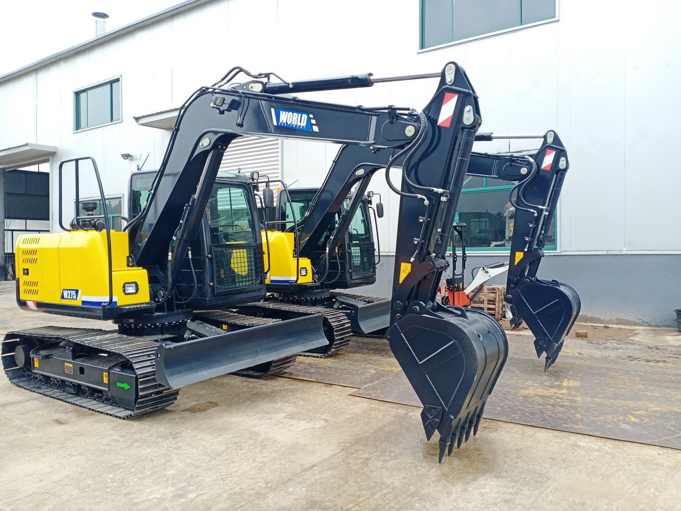 Excavator With 1 Upper Roller Per Side Hydraulic Crawler Excavator