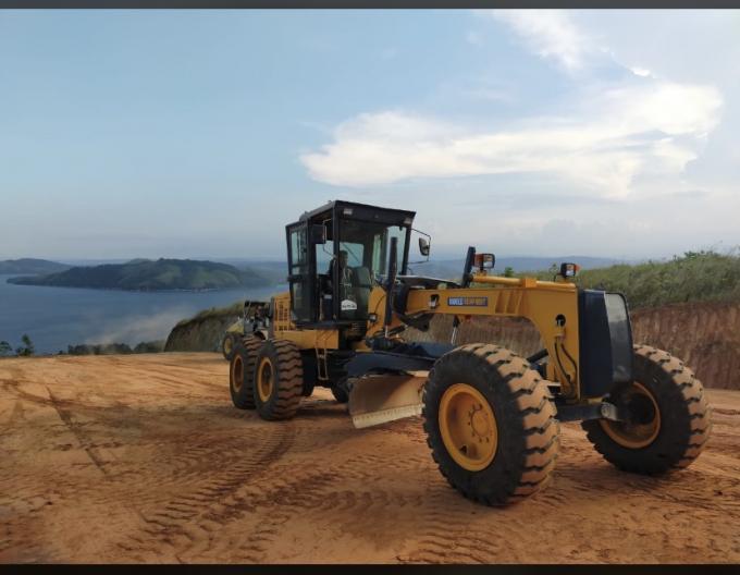 Four Stroke Engine Heavy Equipment Motor Grader Caterpillar Motor Grader