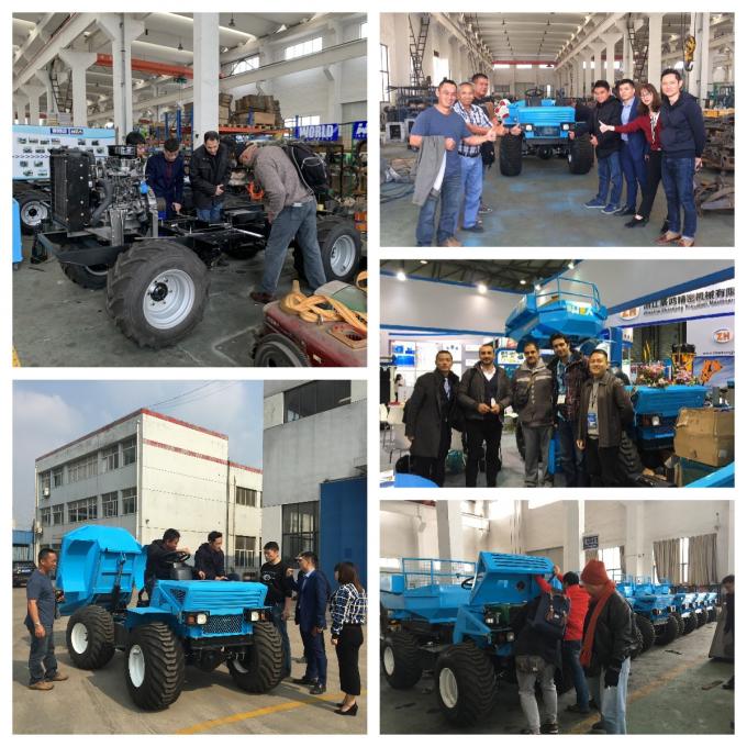 Hydraulic Lift 4wd Compact Tractor