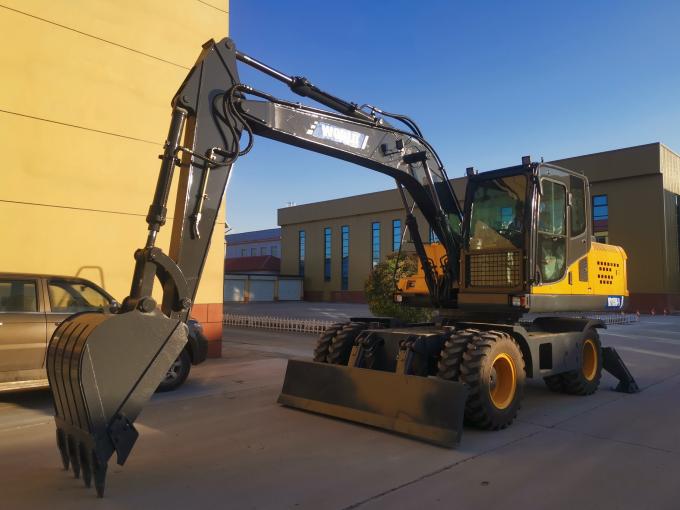 Log Grapple Mini Hydraulic Excavator Hydraulic Brake Small Digging Machine